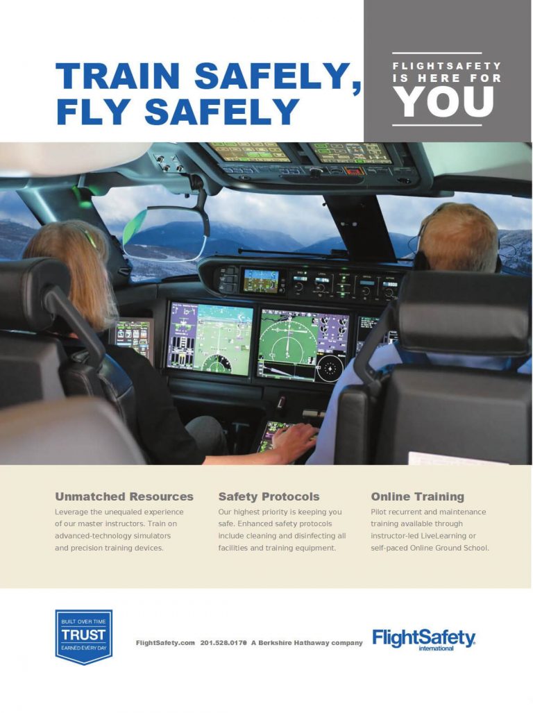 Dassault Renews Its Approval Of FlightSafety As An Authorized Training ...